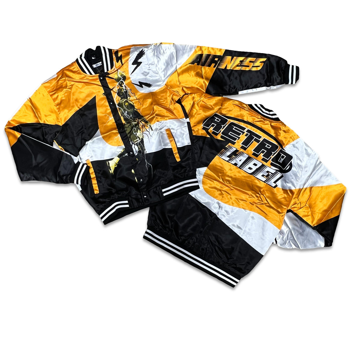 RETRO LABEL Airness JACKET (RETRO 1 High OG Taxi) – JonsClothing LLC
